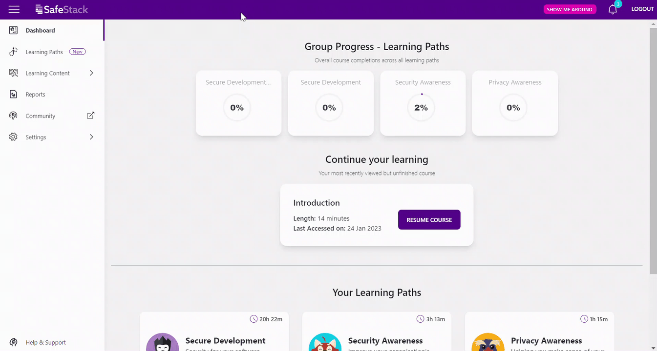 Learning Platform